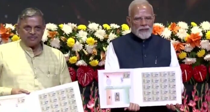 PM Modi Commemorates 100 Years of RSS with Special Stamp…